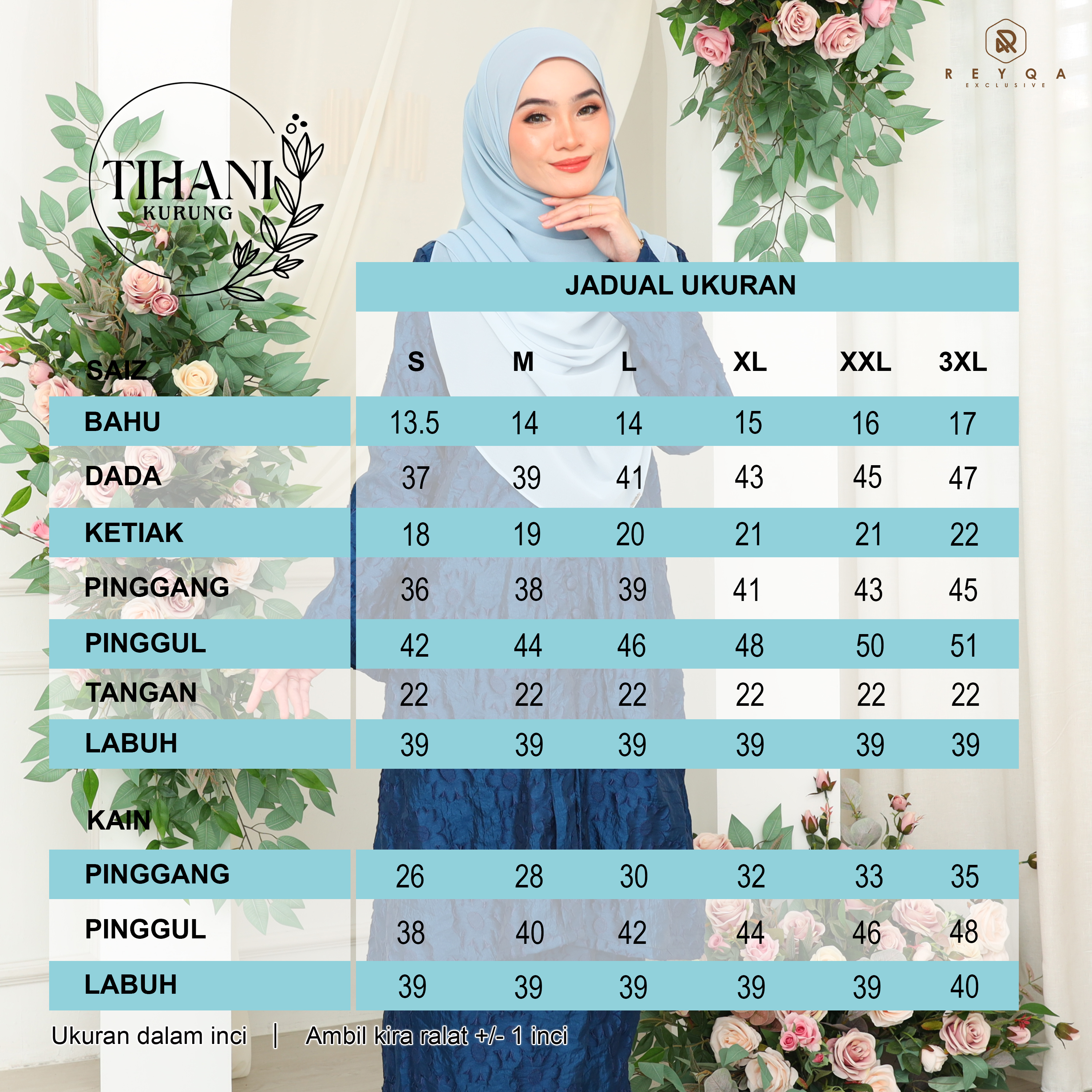 Reyqa Exclusive | Muslimah Collection | Hijab | Exclusive Muslimah ...